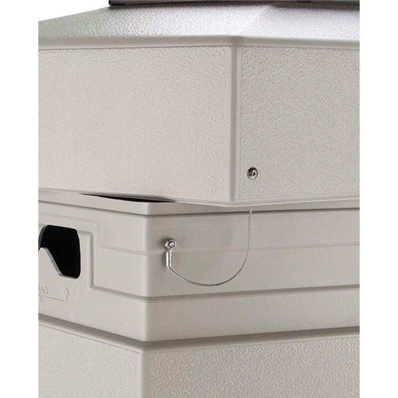 Base-to-Lid Security Cable for Trash and Recycling Containers ...